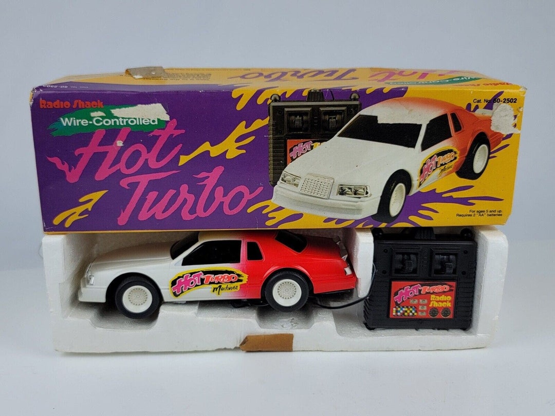 Vintage Radio Shack Remote Control Car Hot Turbo Wired Working! W ...