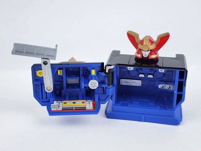 Vintage Power Rangers ZEO Megazord Micro Playset Zeo Zord I-V ...