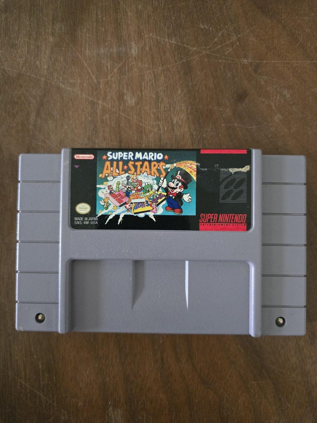 Super Mario All Stars - Super Nintendo SNES - 1992 Made in Japan - - Etsy