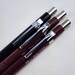 3x Pentel Mechanical Drafting Pencils Black Brown Maroon P203 P205 0 ...