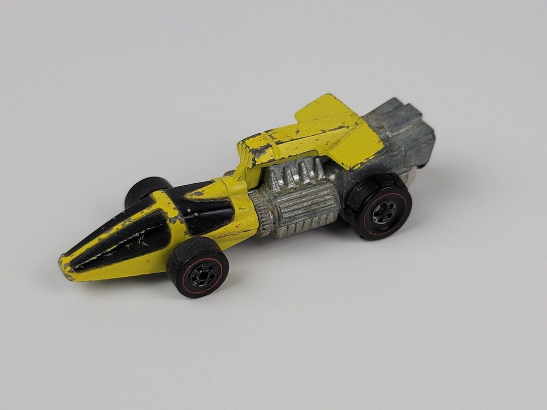 Vintage 1973 Mattel Revvers Redline Buzzin Bomb Yellow Hong Kong - Etsy