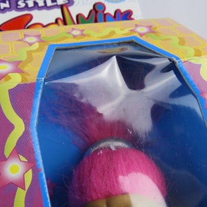 1998 Trollkins In-style Fairy Troll Doll Pink Hair New in Box - Etsy