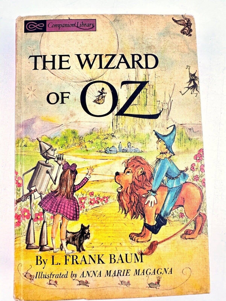 Vnt '63 the Wizard of Oz the Jungle Book Companion Library - Etsy