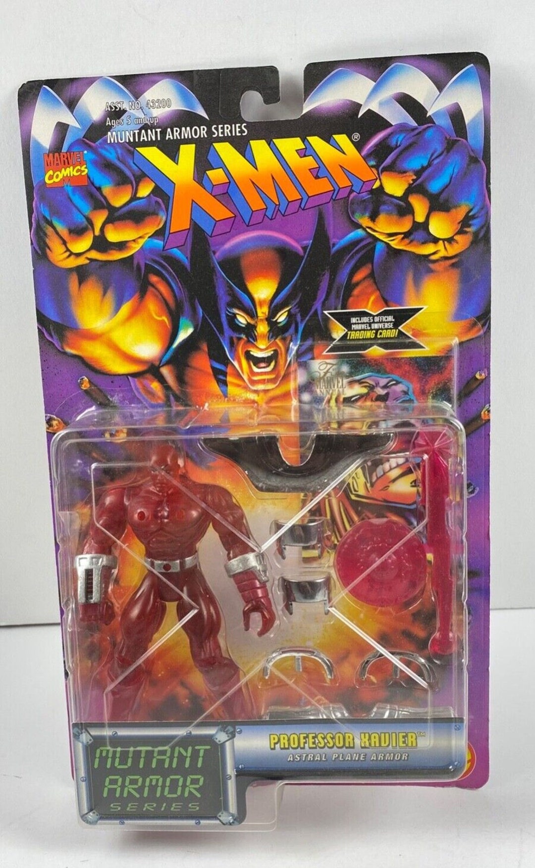 Vintage 1996 X-men Mutant Armor Toybiz PROFESSOR XAVIER Action - Etsy