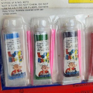 Vintage Popeye Tube a Loonies 5 Pack Bubble Blowing Toy Sealed by Larami 1973 - Etsy