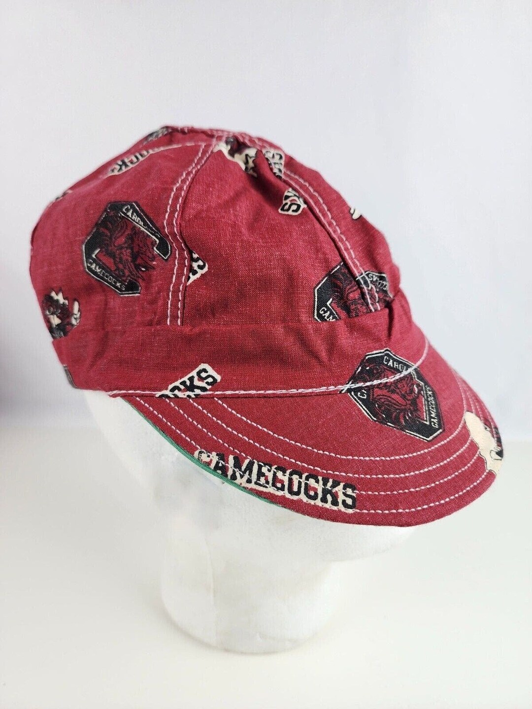 Vintage South Carolina Gamecocks Hat All Over Logo Pattern Size 7 1/8 ...