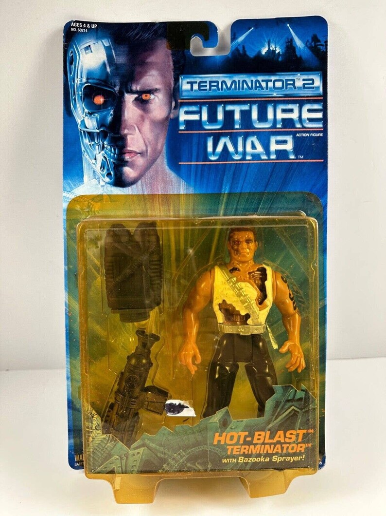 1992 Kenner Terminator 2 Future War Hot Blast Terminator - Etsy