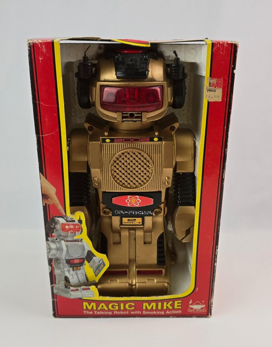 Vintage Magic Mike Smoking Robot W/ Box New Bright -not Working at All ...