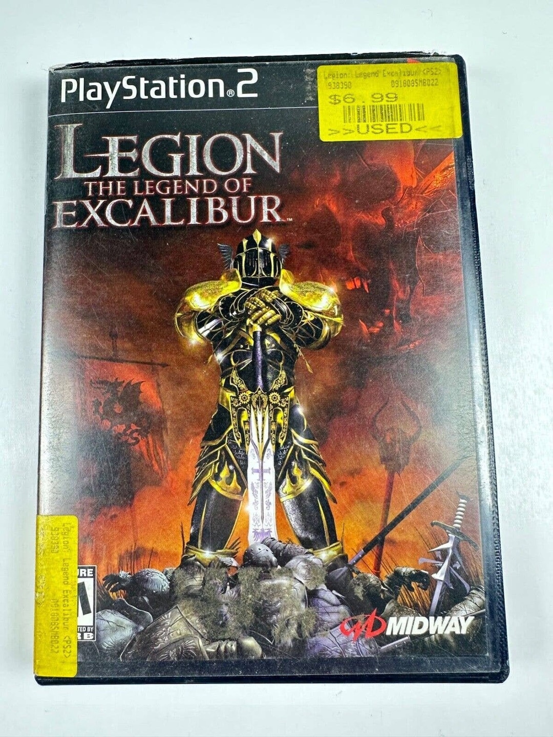 Legion: the Legend of Excalibur (playstation 2, 2002) PS2 Complete With ...