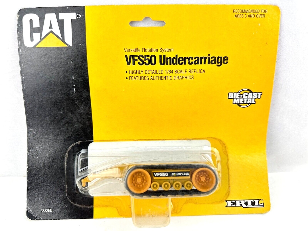 Vintage 1995 Ertl CAT VFS50 Undercarriage 1:64 Scale #2322 Die Cast - Etsy