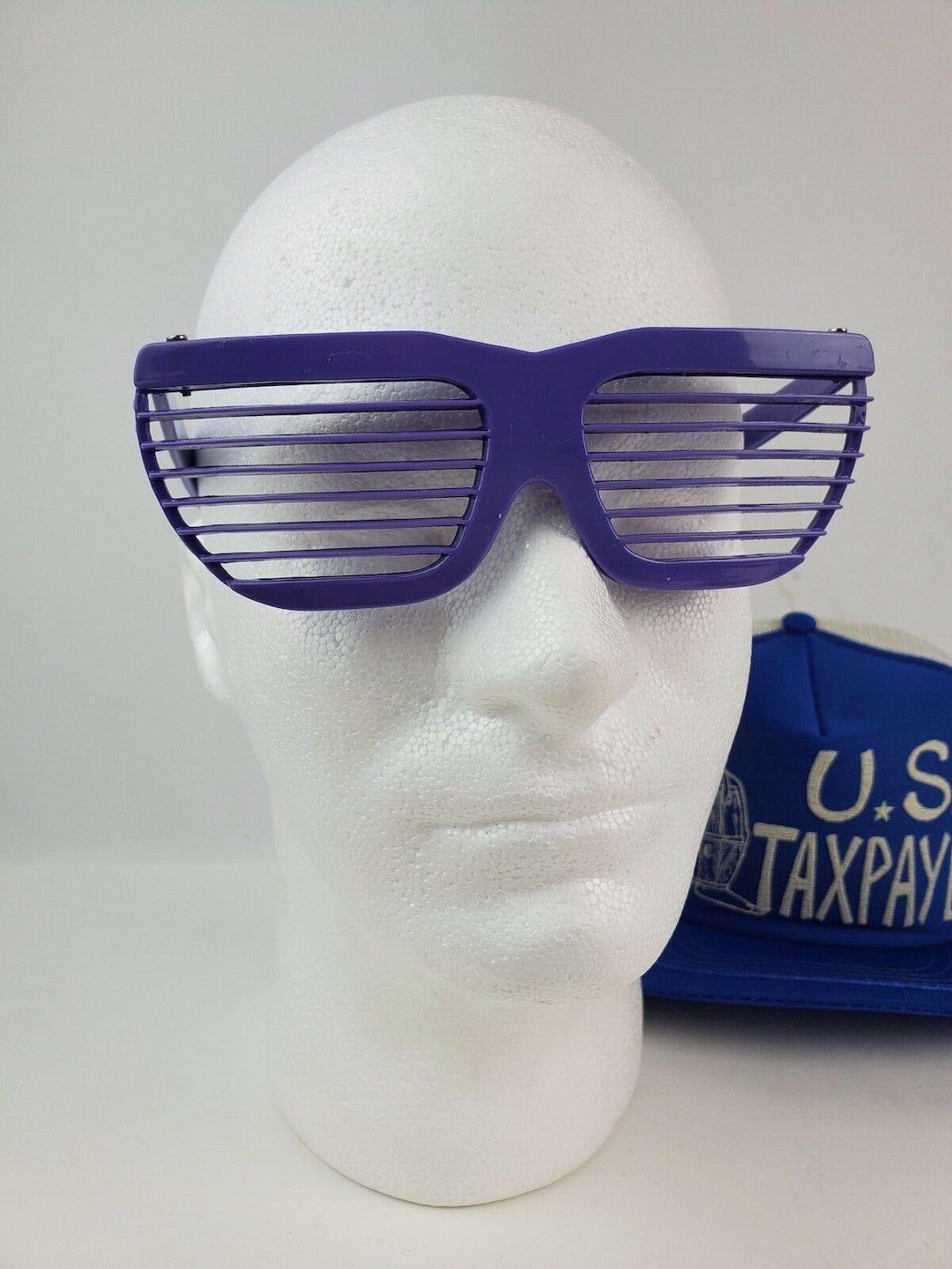 Authentic 1980's Vintage Shutter Shades Sunglasses Purple Slats NOS ...