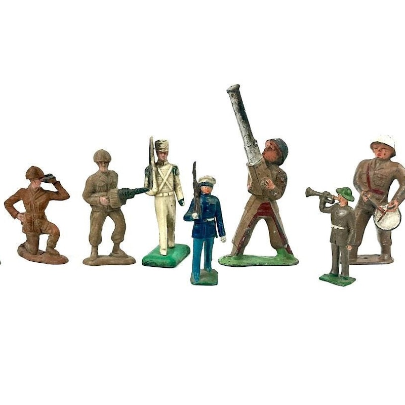 Lead Toy Soldiers - Etsy