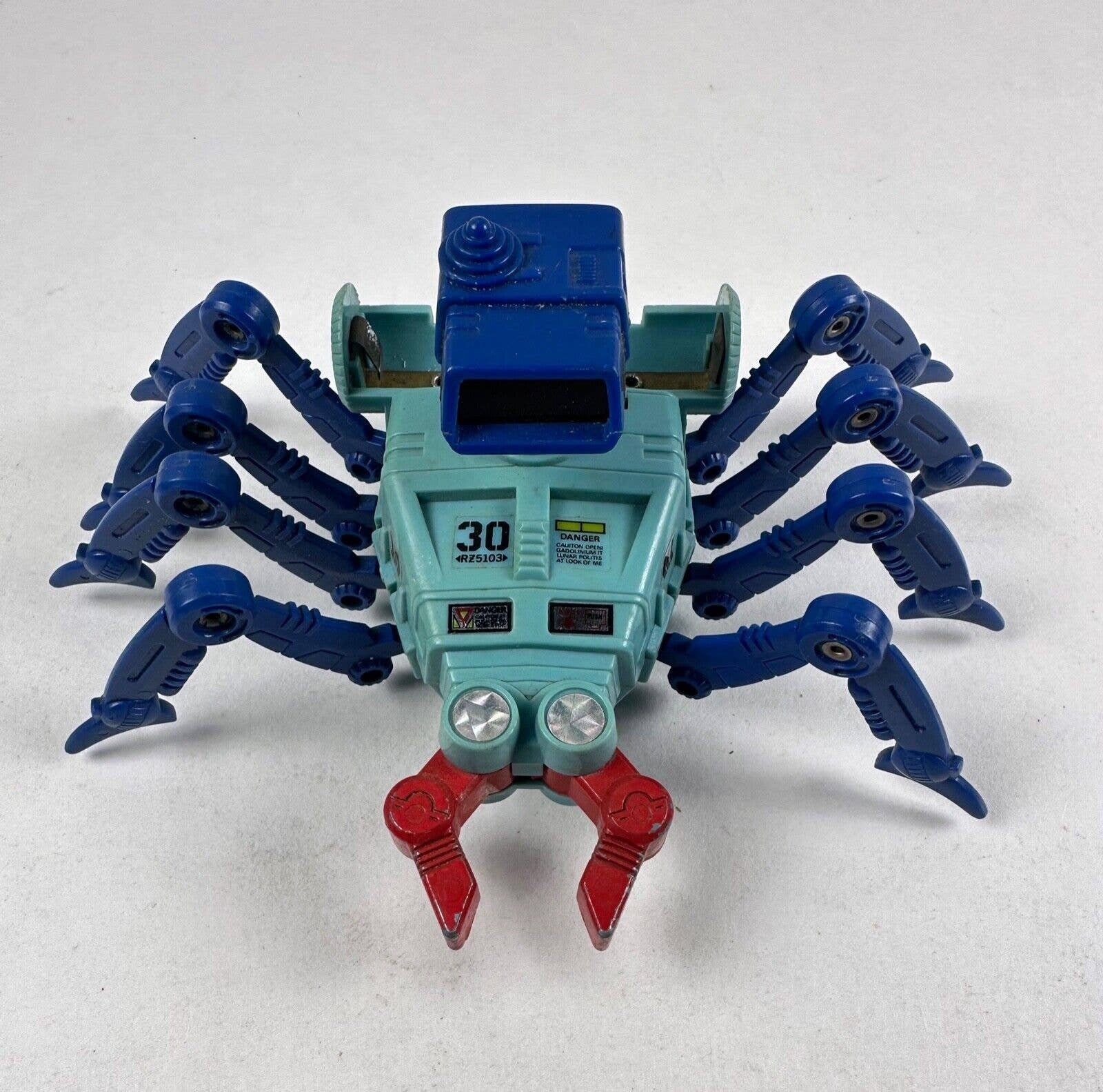 VINTAGE 1980's Robotech Insectoids SPIDER Shinsei Takara Action Figure ...