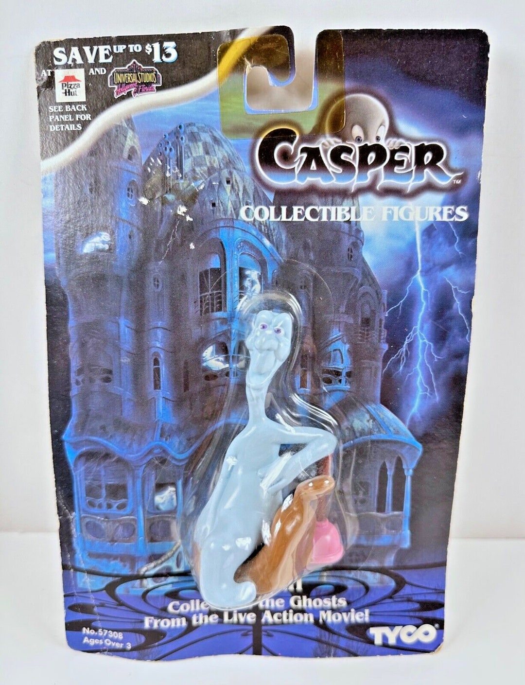 Vintage 1995 Tyco Casper Ghost STRETCH SADDLE Figure #57308 Age 3+ NOS ...