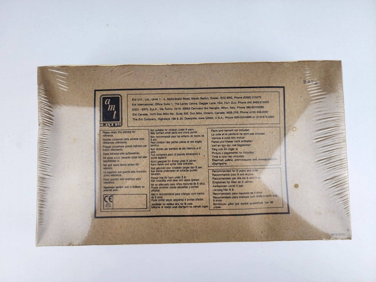 AMT/ERTL Snapfast Batman Returns Batski Boat Model Kit New Sealed 1993 ...