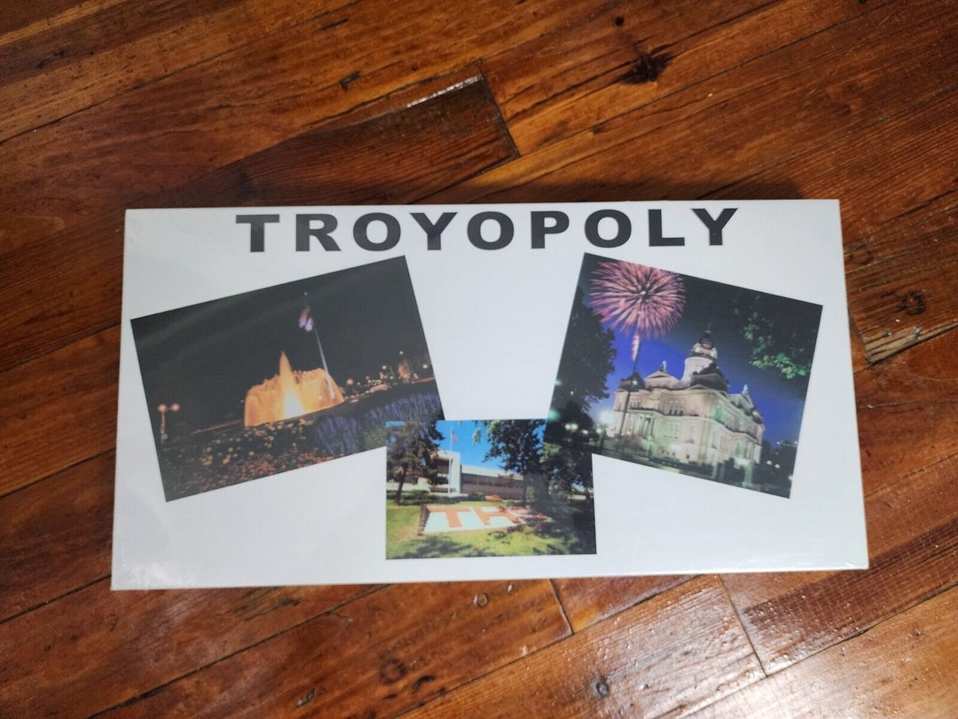 Vintage Troyopoly Troy Ohio Monopoly Board Game New Sealed OH THS - Etsy