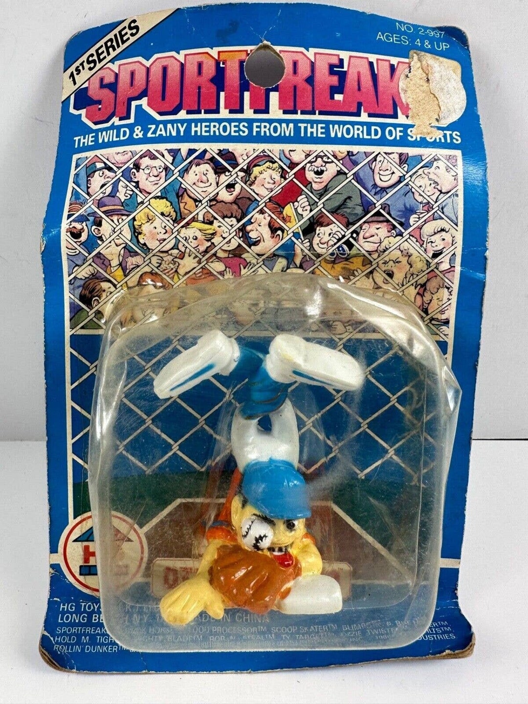 Vintage HG Toys 1986 Sport Freaks 1st Series OZZIE TWISTER Figure Toy ...