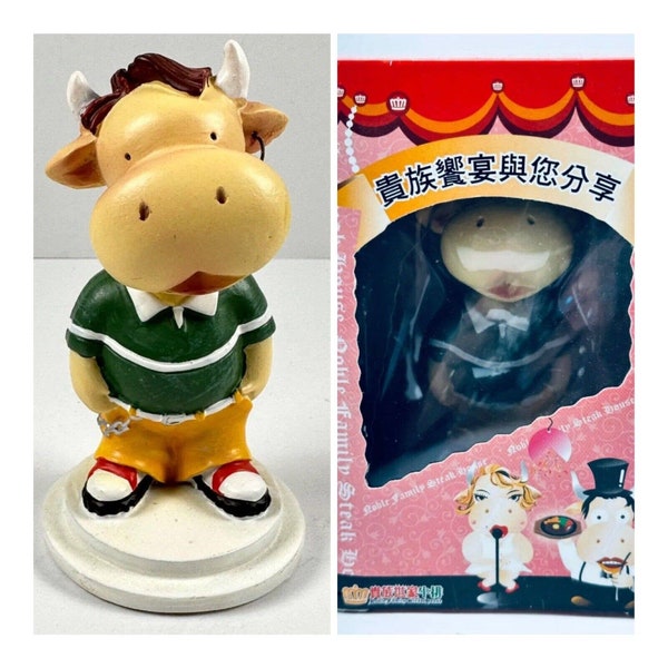 Cow Bobble Head - Etsy