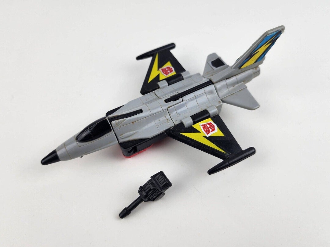 Transformers G1 Aerial Bot Skydive Complete W/ Weapon 1986 for Superion ...
