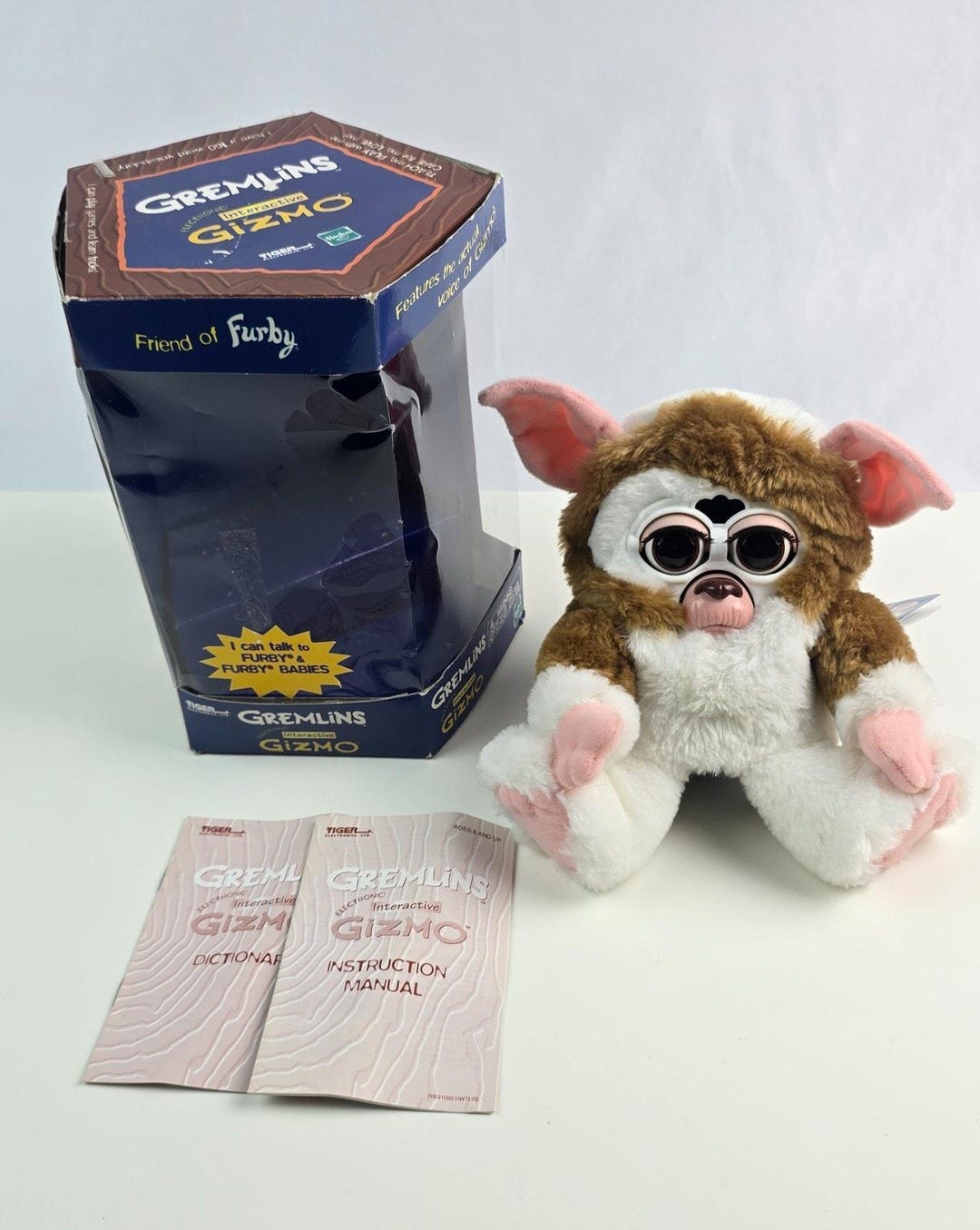 Gremlins Gizmo Furby 1999 Tiger Electronics Open Box, Working W/ Video ...