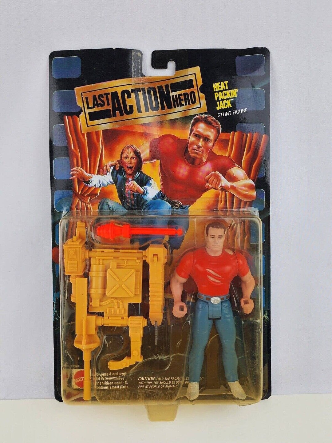 Vintage 1993 Last Action Hero Heat Packin' Jack Stunt Figure New on ...