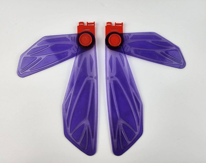 Vintage Mego Micronauts Hornetroid Parts Set Purple Wings Very Good ...