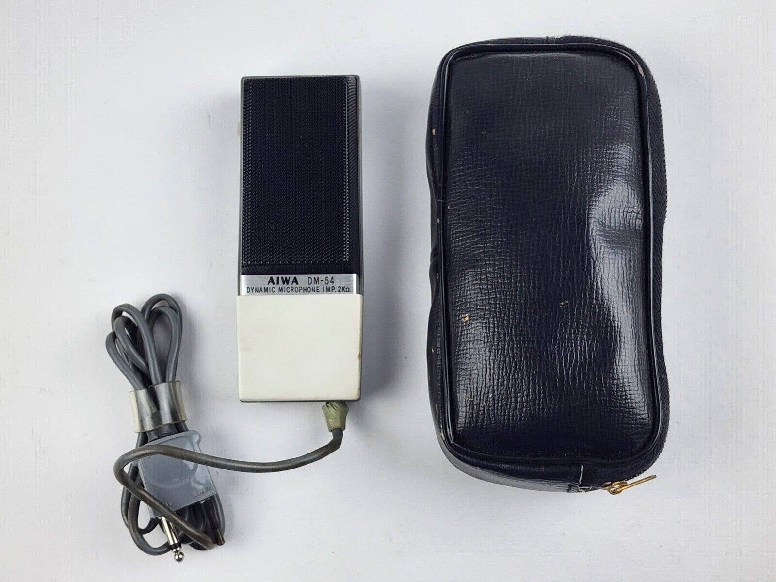 Vintage 1960's Aiwa DM-54 Dynamic Wired Microphone W/ Case - Etsy