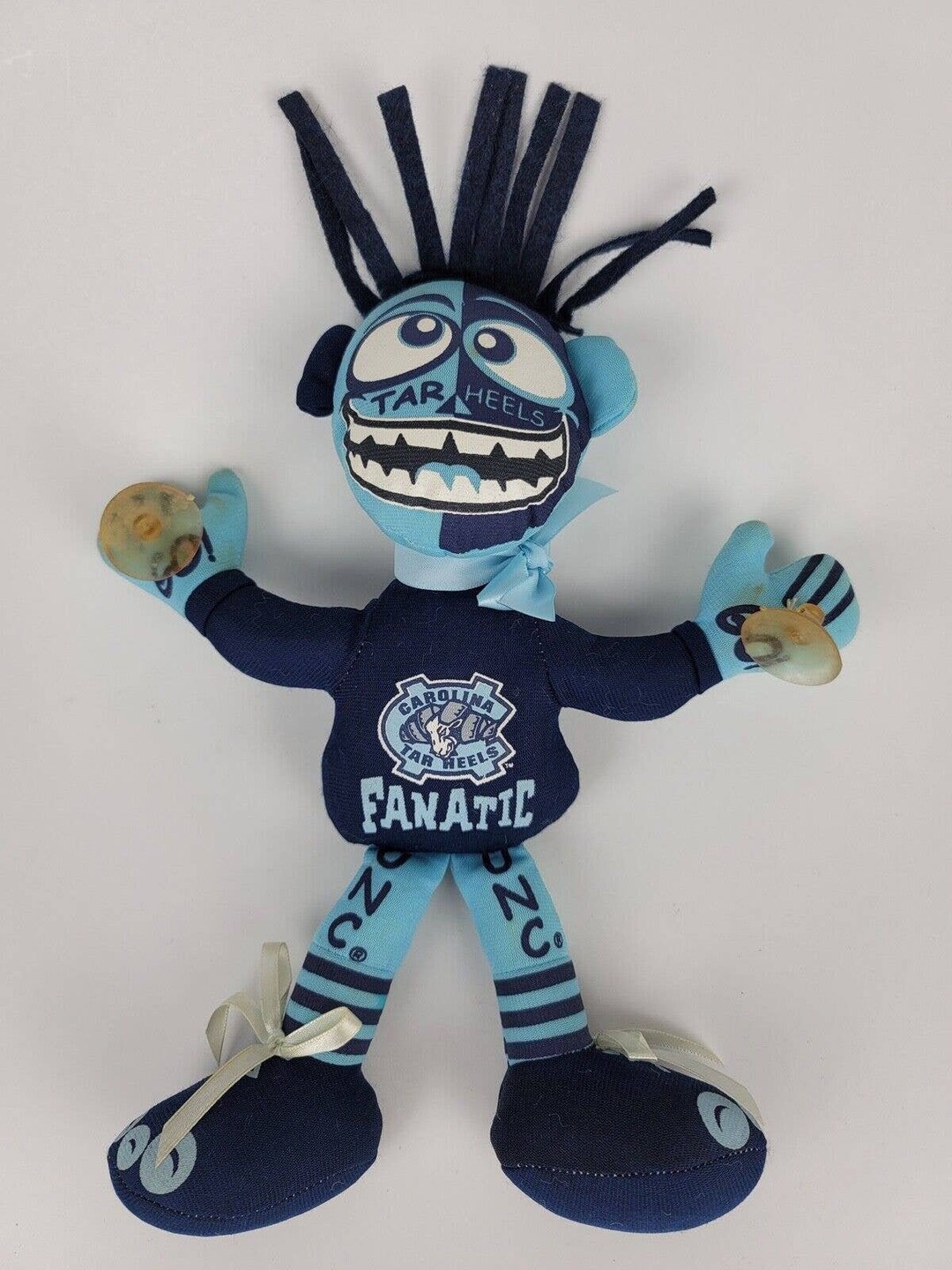 Vintage UNC Tarheels Plush Window Suction Fanatic Plush Figure NC ...