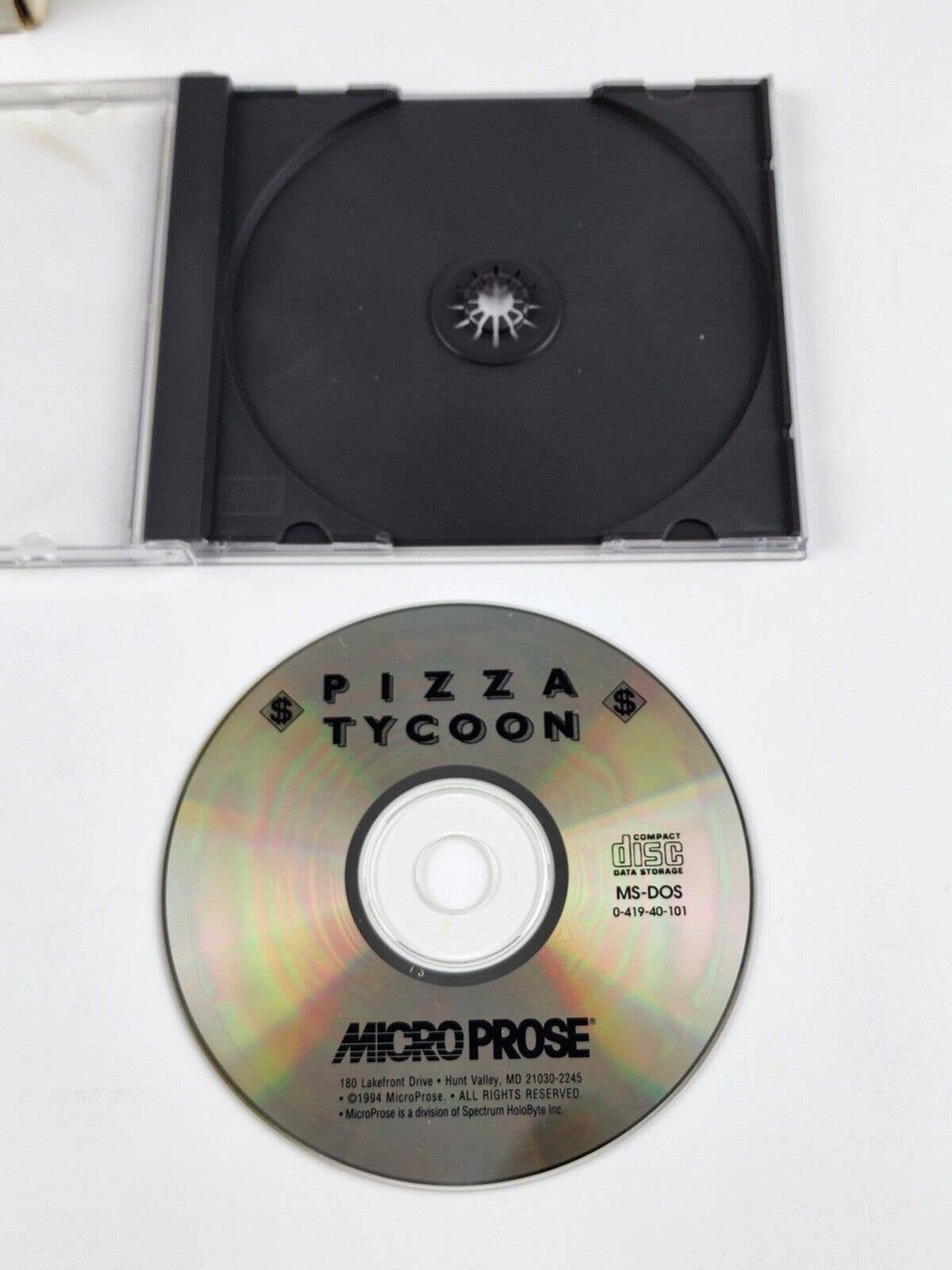 1994 Vintage Pizza Tycoon Micro Prose PC Game CD-ROM Big Box - Etsy