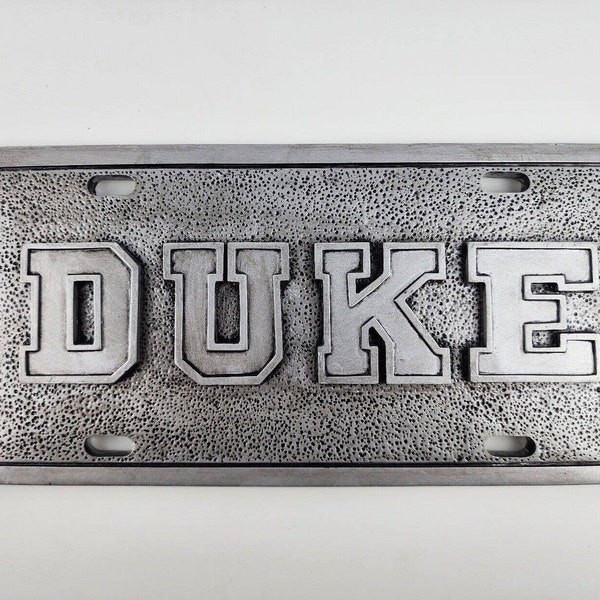 Pewter License Plate - Etsy