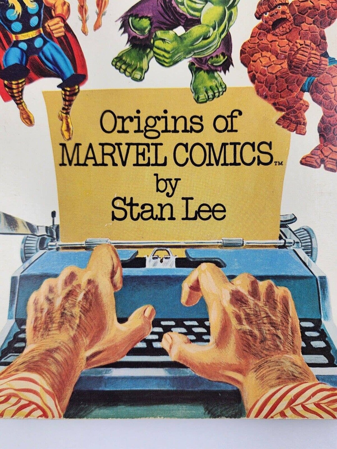 1974 Origins of Marvel Comics by Stan Lee Paperback Book Full - Etsy