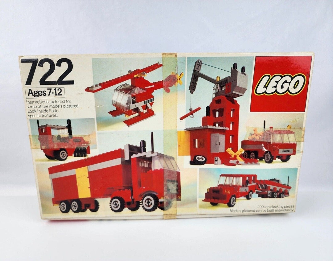 Box Only 1980 LEGO Universal Building Set 722 Empty Box W/ Trays - Etsy