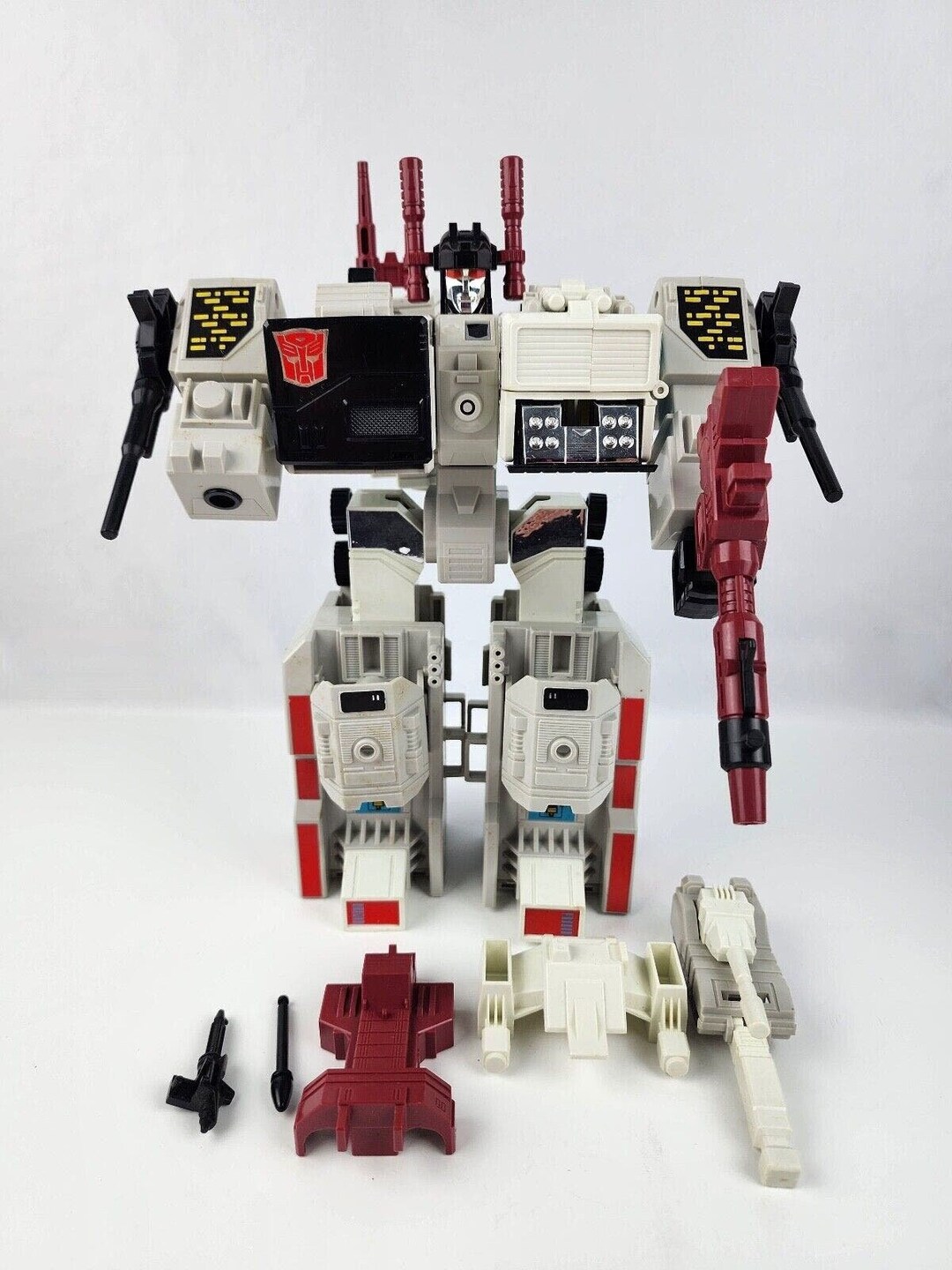 Metroplex 1985 G1 Transformers Hasbro Near Complete Good Condition - Etsy