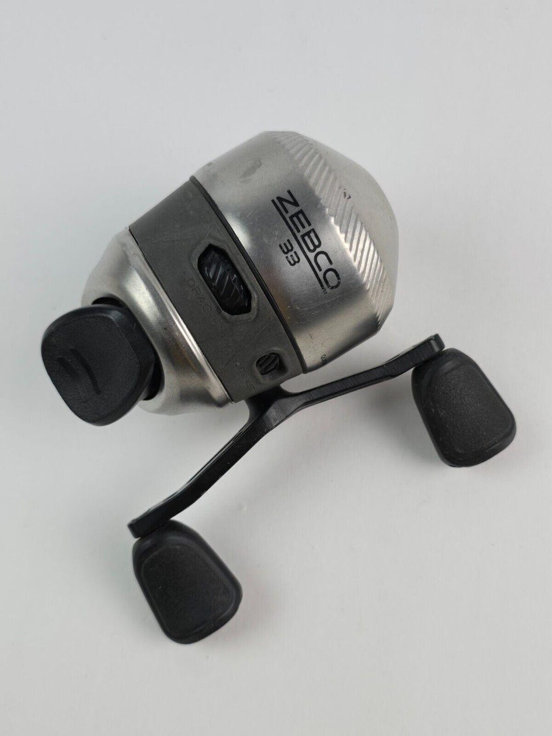 Zebco 33 Push Button Reel Fishing Reel Quick Set Closed Face Works ...