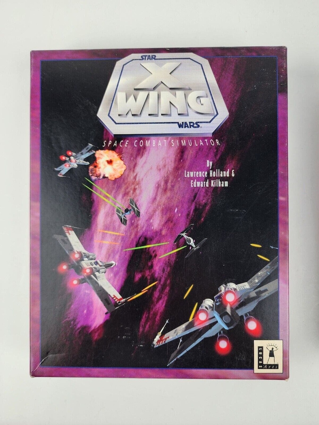 Star Wars: X-wing (1993, Lucasarts) IBM PC Big Box 3.5" Disks Nice ...