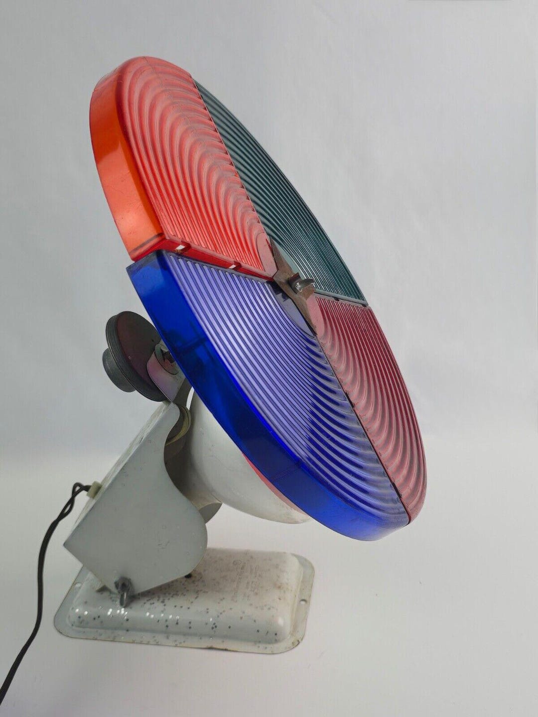 Vintage Rotating Color Wheels for Aluminum Christmas Tree W/ Bulb Works ...