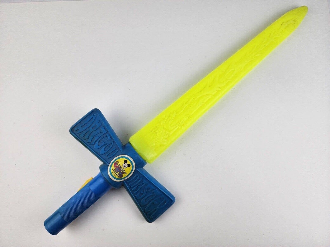 Vintage Walt Disney's World on Ice Sword Dragon Master Light-up ...