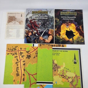 Forgotten Realms: the Ruins of Myth Drannor Box Set TSR 1084 -missing ...
