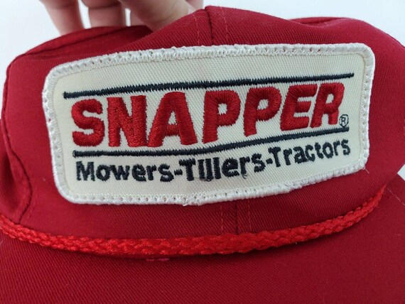 Vintage Snapper Mower Tractor Patch Strap back trucke… - Gem