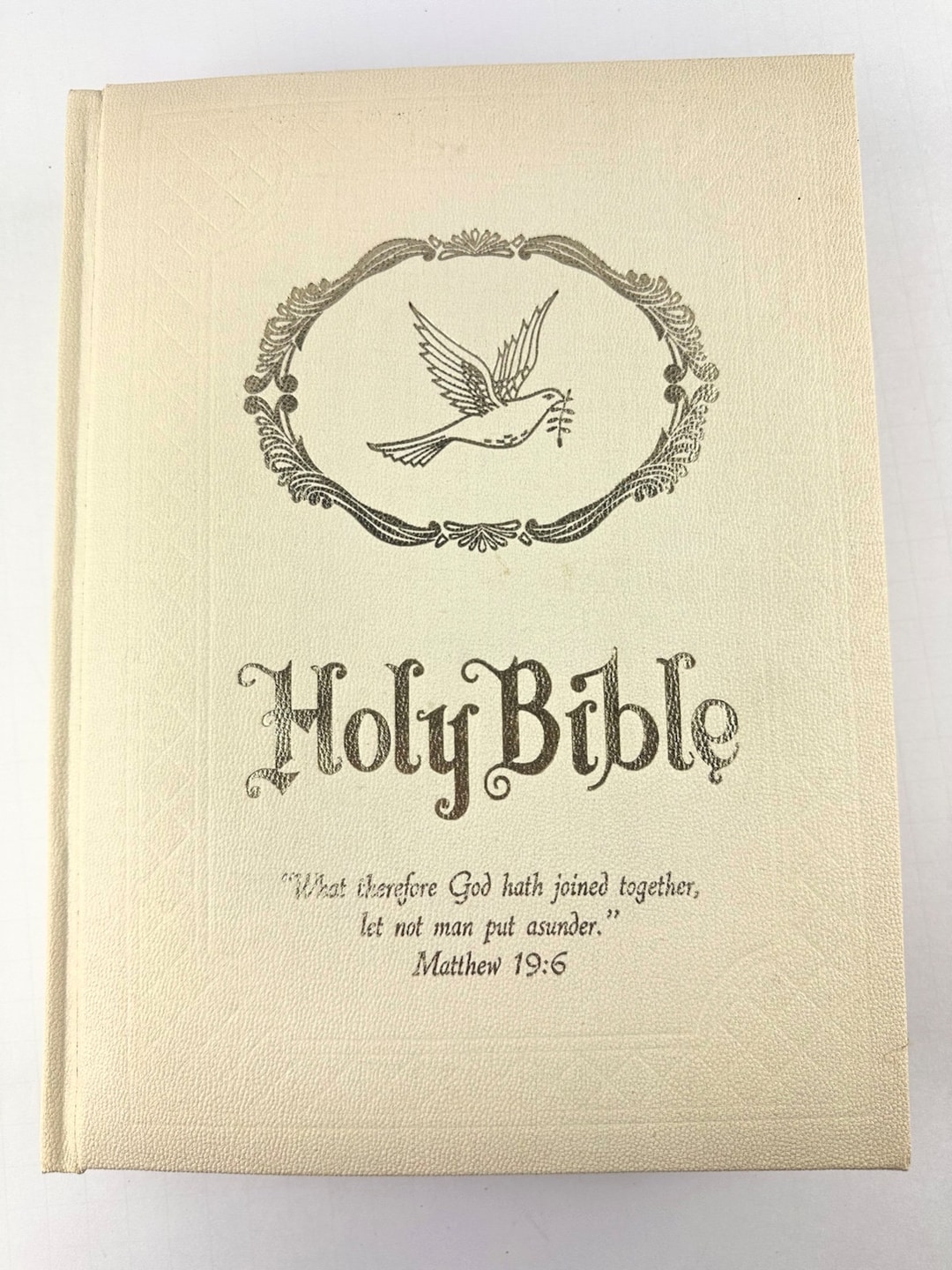 Gibson Holy Bible Wedding Edition King James Version KJV Red Letter ...