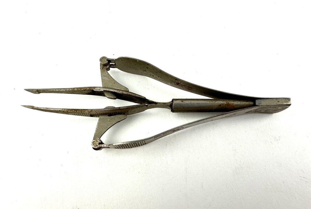 Vintage Automatic Tweezers Precision Angled Tip Rare Find Made in ...