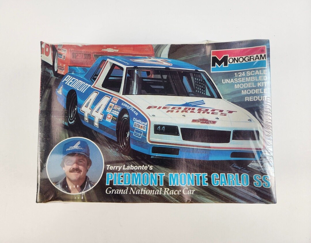 New Terry Labonte's Piedmont Monte Carlo SS Monogram 1:24 Model Kit ...