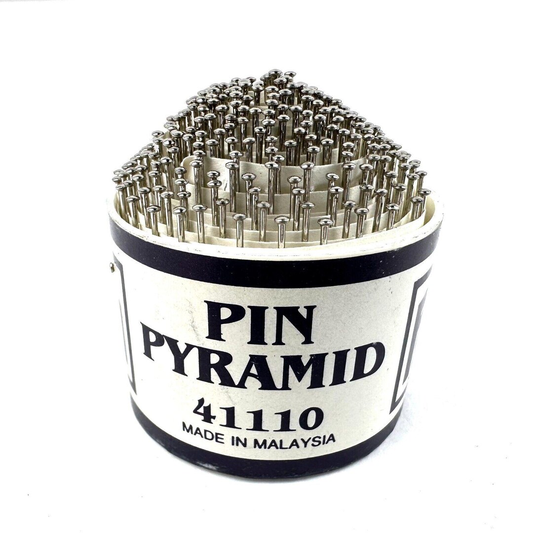 Pin Pyramid #41110 300 Dress Maker Pins in Pyramid Prym - Dritz Corp ...