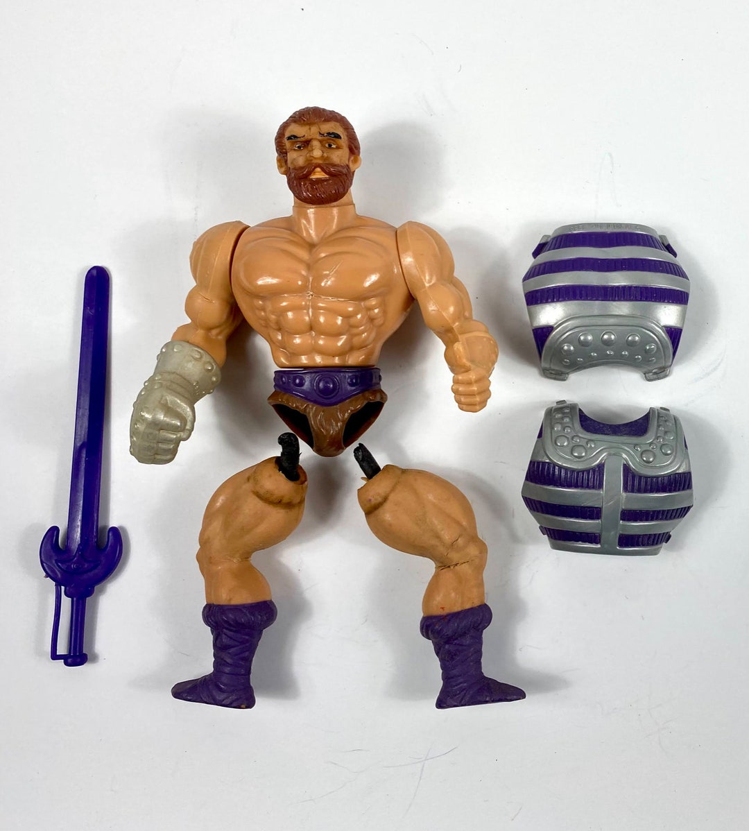 Vintage Fisto MOTU Figure 1983 Masters of the Universe He-man 100% ...