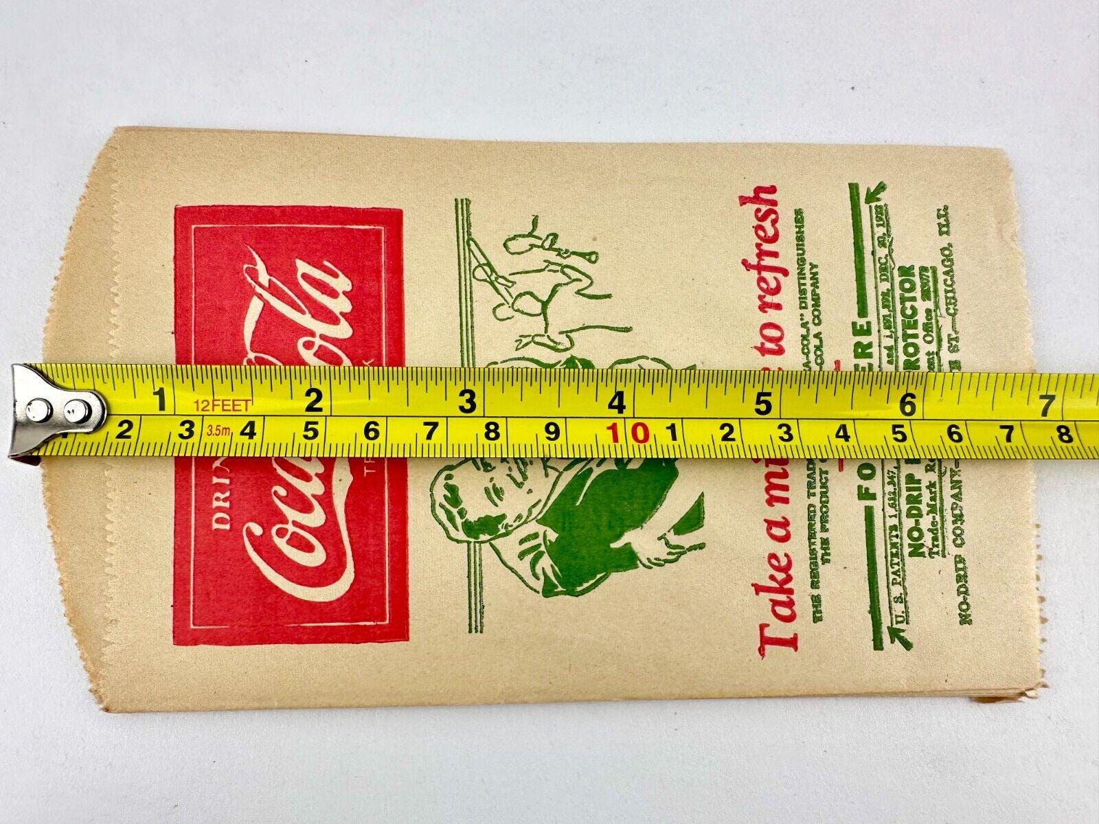 Lot of 7 Vnt 1946 Coca Cola No-drip Bottle Protector "take a Minute to ...