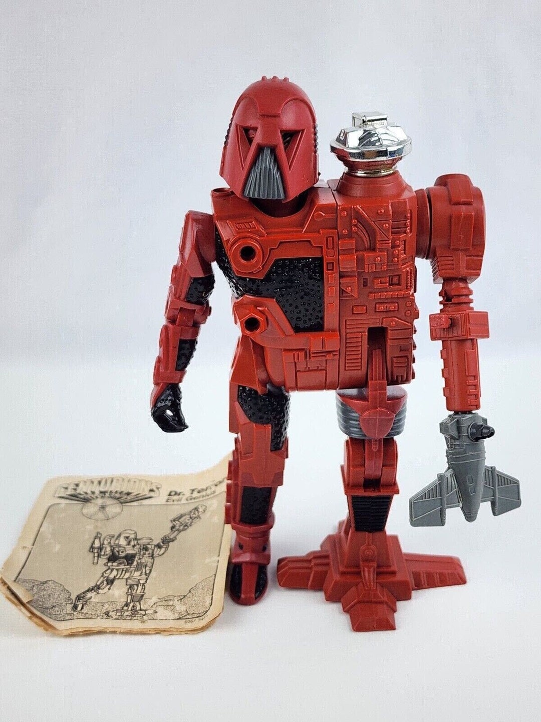 Vintage 1986 Kenner Dr. Terror Centurions Action Figure Not Complete ...