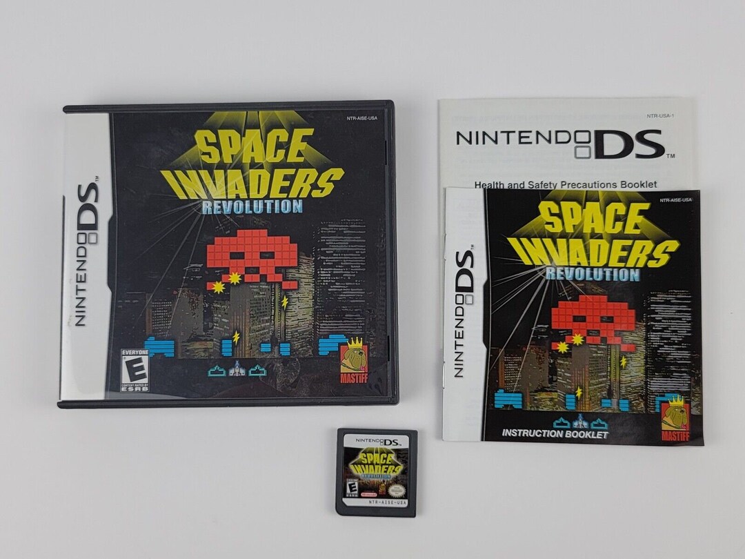 Space Invaders Revolution Nintendo DS, 2005 CIB Authentic Very Good ...