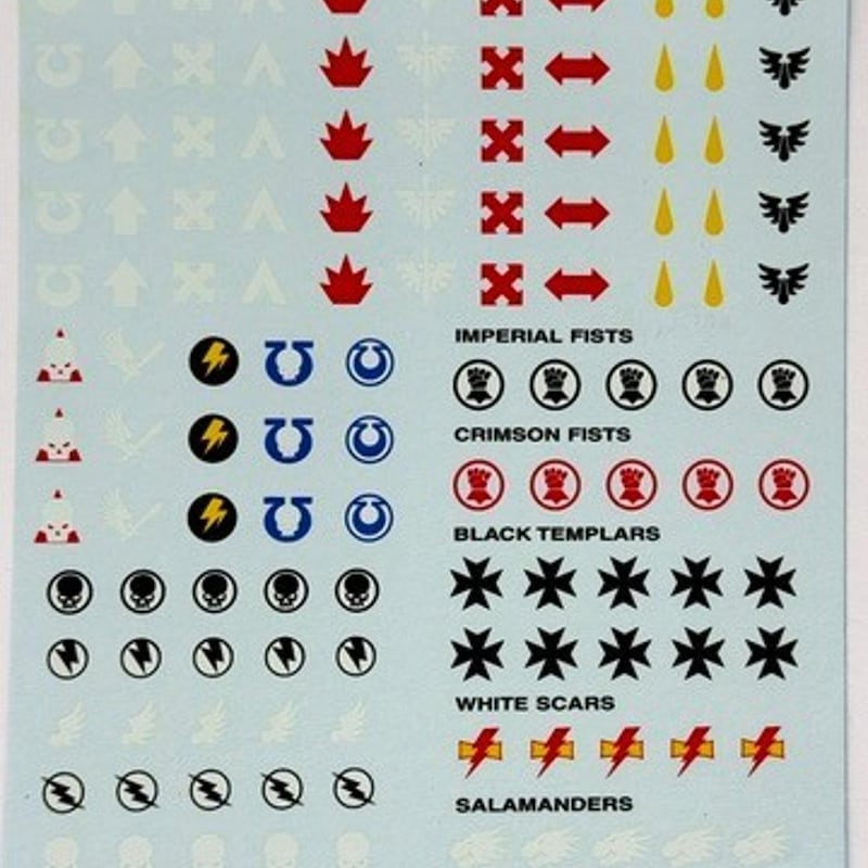 40k Transfer Sheets - Etsy