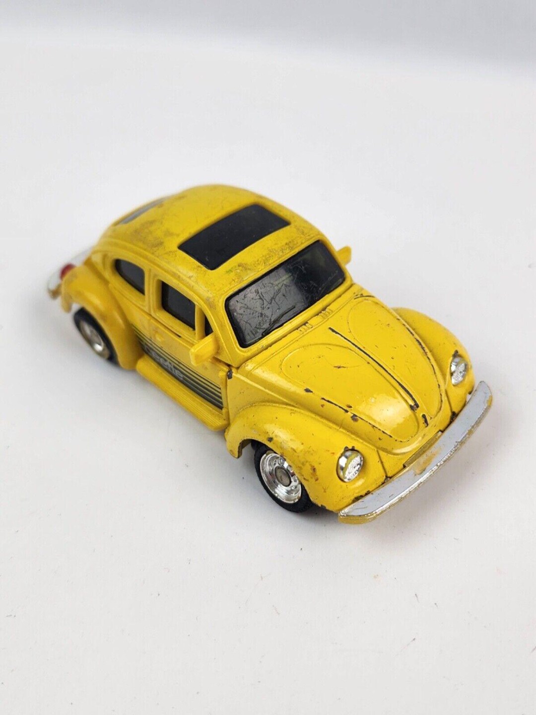 Vintage 1984 Super Gobots Bug Bite Yellow Beetle Transforming Robot VW ...