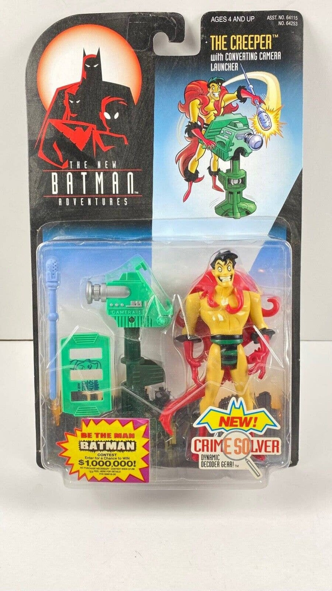 Vntg 1998 Kenner the New Batman Adventures the Creeper Action - Etsy